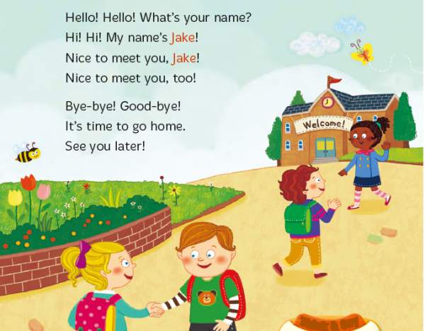 Lesson 1 : Hi! My Name is - The Speaking Cats